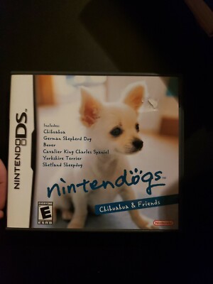 Nintendogs Chihuahua & Friends Nintendo DS w/Case & Manual 45496736439 ...