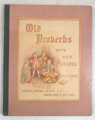 Old Proverbs with New Pictures HC Book | eBay