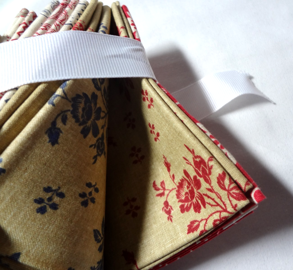 Anna Griffin Fat Quarter Bundle Fleur Rouge - New - 10 pieces | eBay