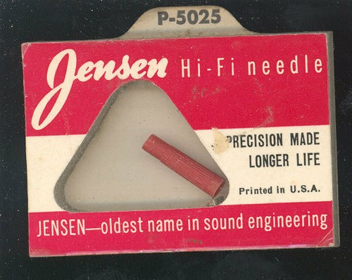 Jensen P-5025 Pickering S-25 Transcription Needle - 33-1/3 & 78 rpm ...