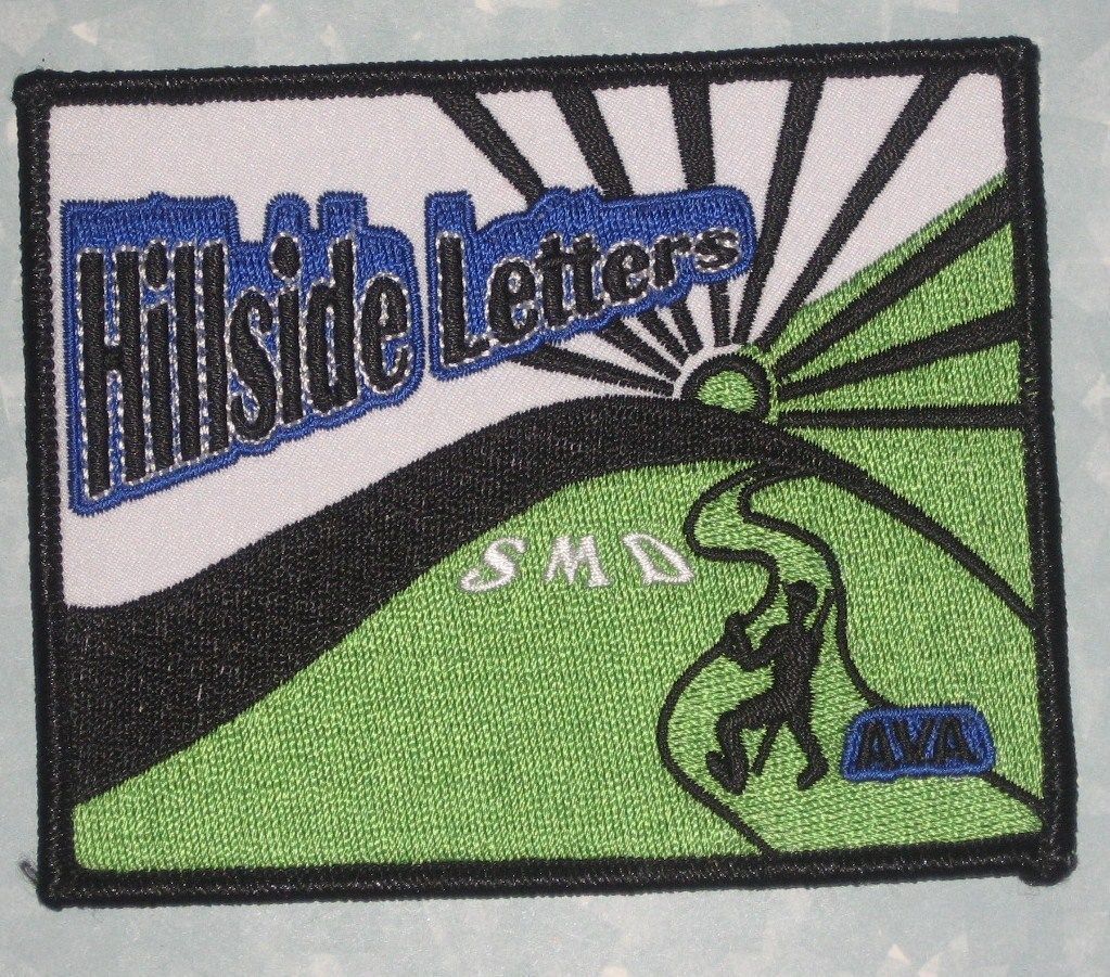 Hillside Letters Patch | eBay