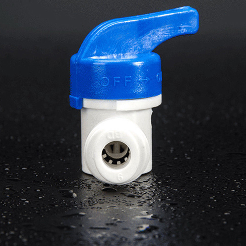 4x Quickfit 1/4 Inch Inline Fridge Water Filters Tube Cut Off Stop ...