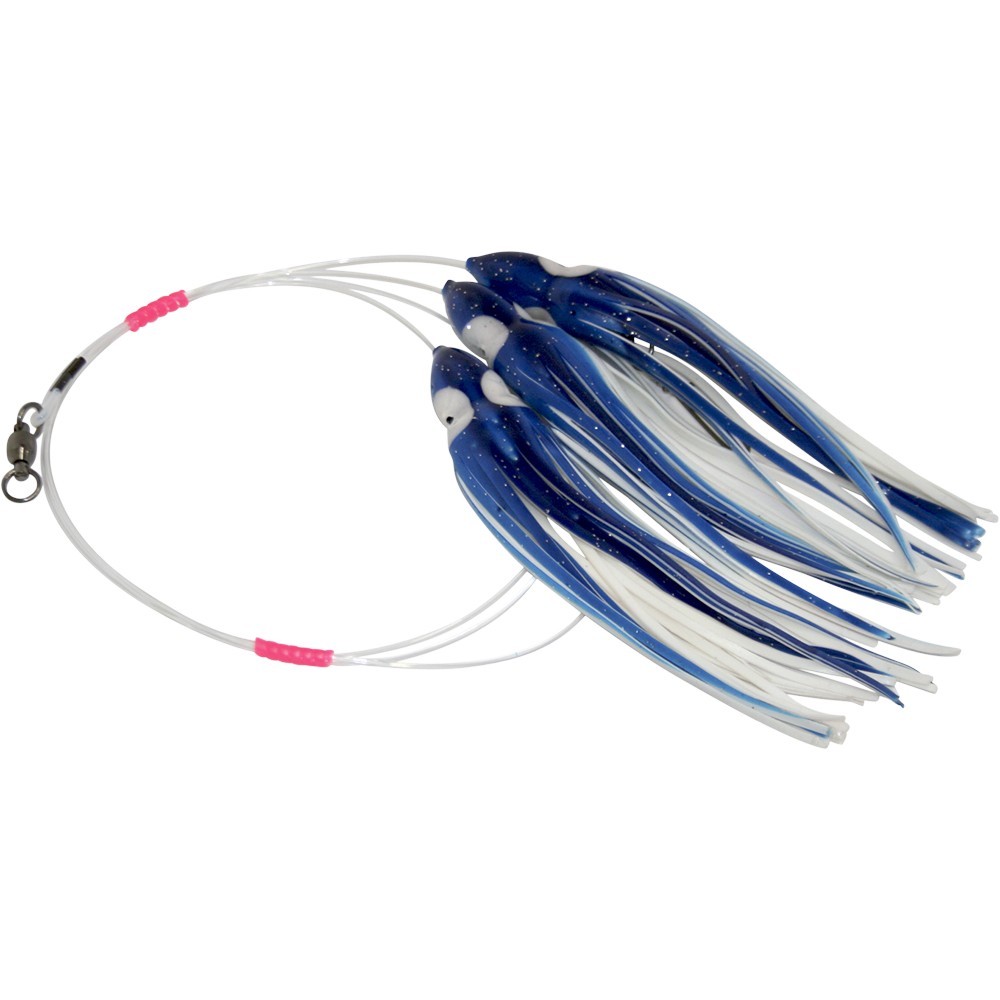 Daisy Chain Leader - Blue & White - Marlin, Tuna, Mahi, Sailfish, Whaoo ...