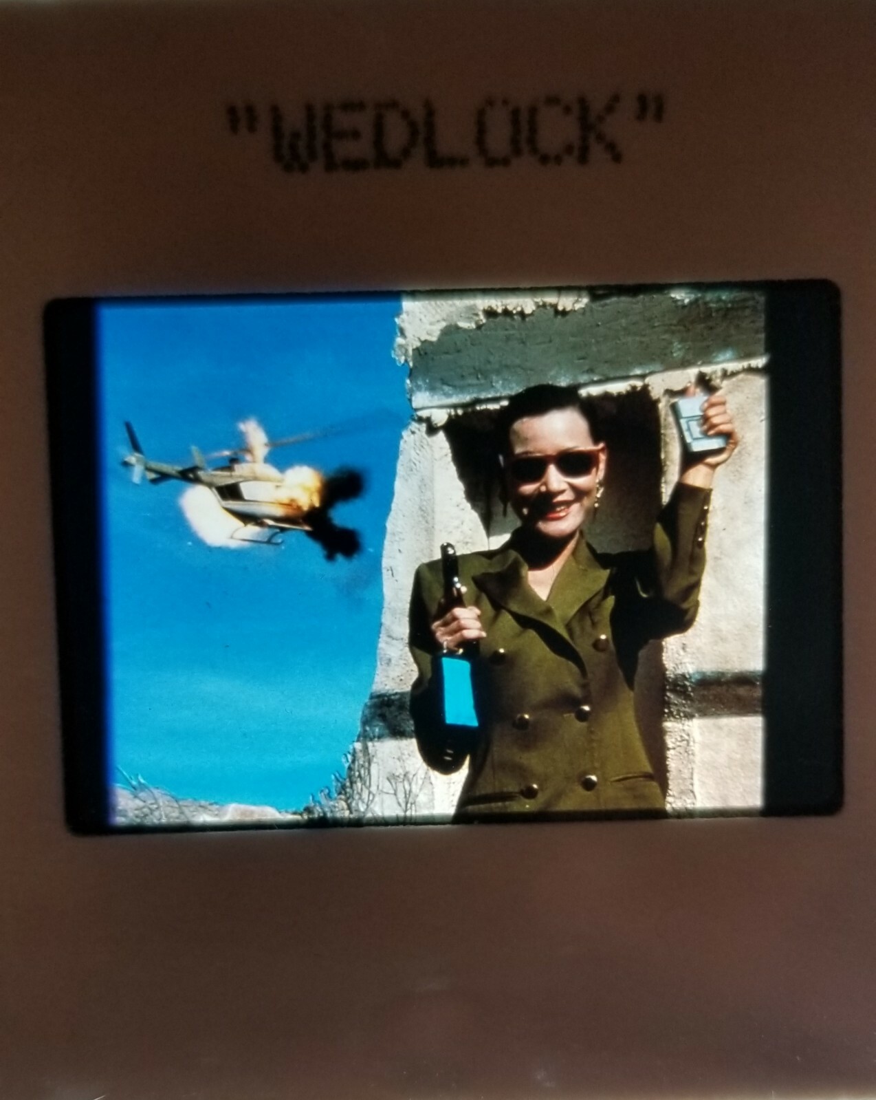 WEDLOCK 1991 original press kit 20 slides RUTGER HAUER MIMI ROGERS JOAN ...