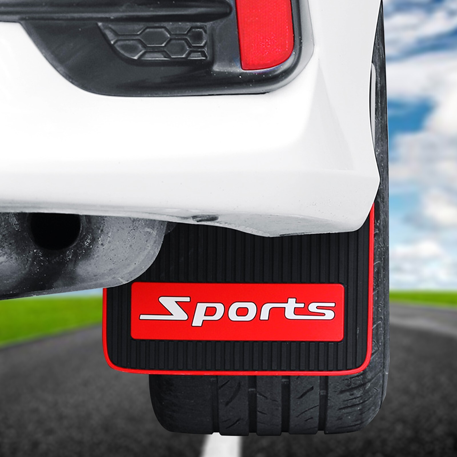 Mud Flaps for VW Polo GTI Mk2 Mk2F Mk3 Mk4 Mk5 Mk6 Splash Guards 6N 6N2 ...