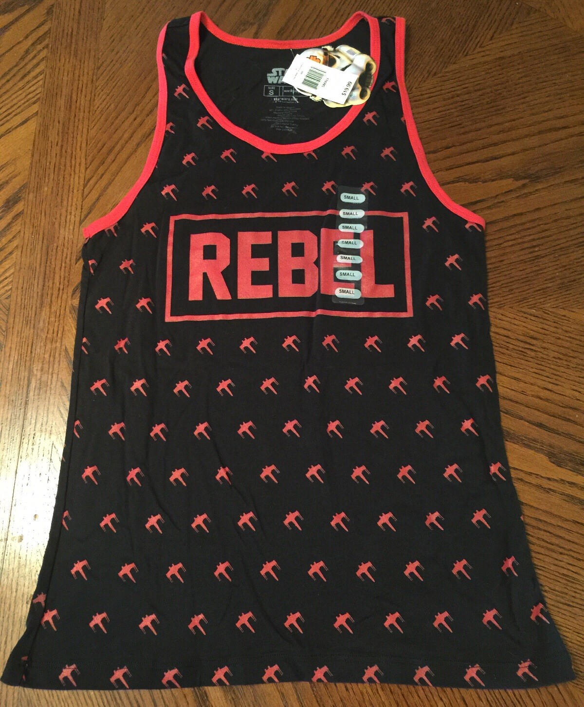 Star Wars REBEL Tank Top~ Unisex~Small | eBay
