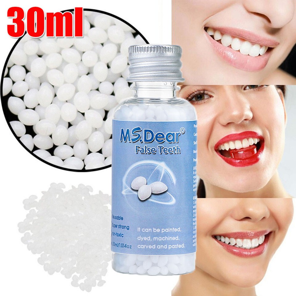 30ml Tooth Repair Beads Granules,Temporary Moldable Dental Pellets ...