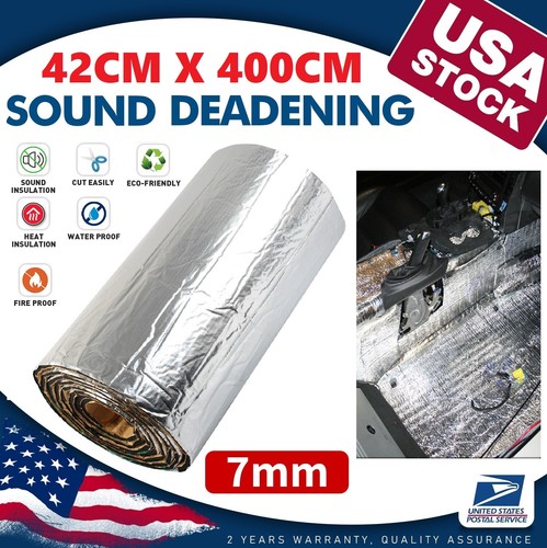 42cm*400cm Car Sound Deadener Heat Insulation Mat Thermal Proof and ...
