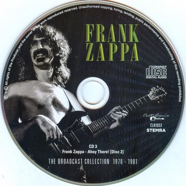 Frank Zappa – The Broadcast Collection 1970 - 1981 5 CD Box Set | eBay