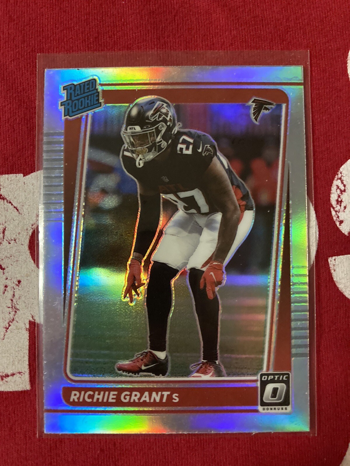 2021 Donruss Optic Richie Grant Silver Rated Rookie RC Card mint ...