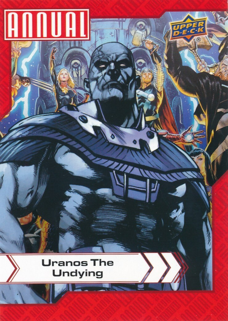 #96 URANOS the UNDYING 2022-23 2023 Upper Deck Marvel Annual ETERNALS ...