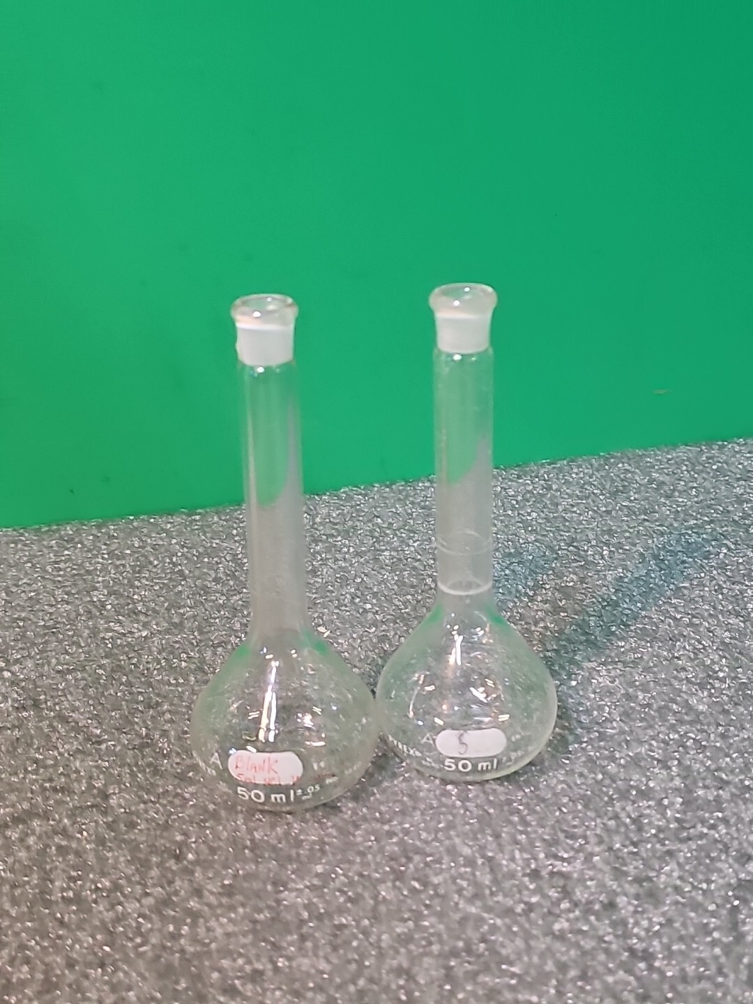 Corning PYREX Glass 50mL Volumetric Flasks No. 5640-50 | Lot Of 2 | eBay