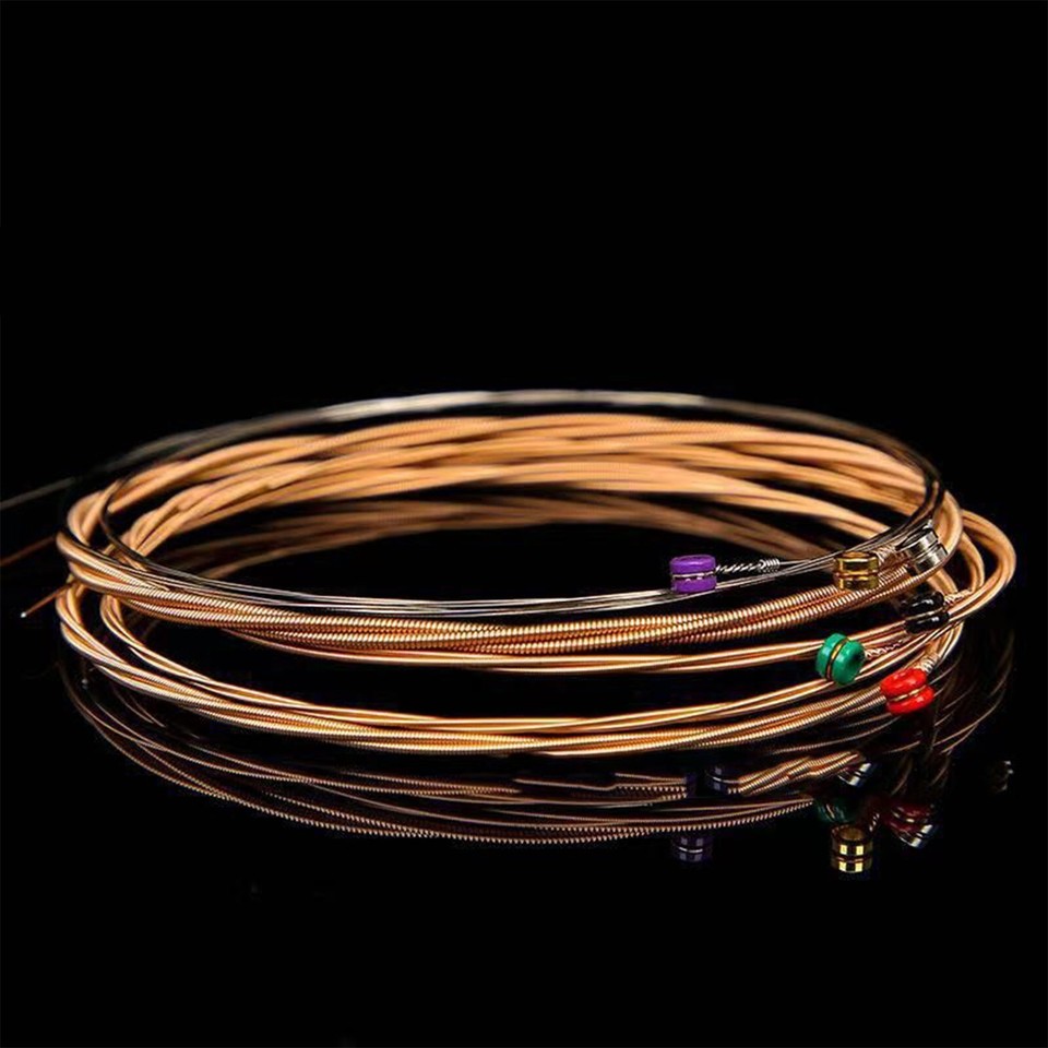 Elixir Nanoweb Phosphor Bronze Acoustic Guitar Strings 16027 (11-52) | eBay