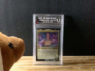 TCCG 9.5 PSA 10 CGC 9.5 GHEN ARCANUM WEAVER Magic MTG Graded COMMANDER ...