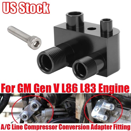 For Gen V L86 L82 Engine Swap Conversion A/C Line Compressor Adapter ...