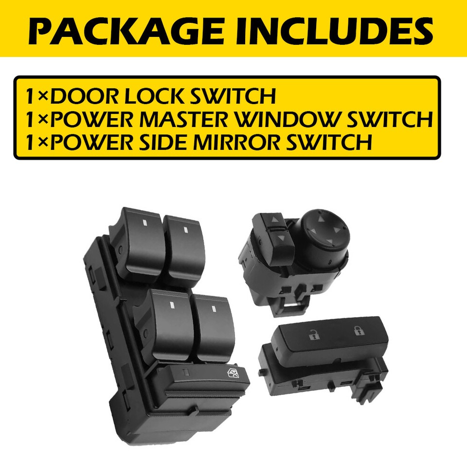 Master Power Window Switch Driver Side for Chevy Silverado 1500 GMC ...