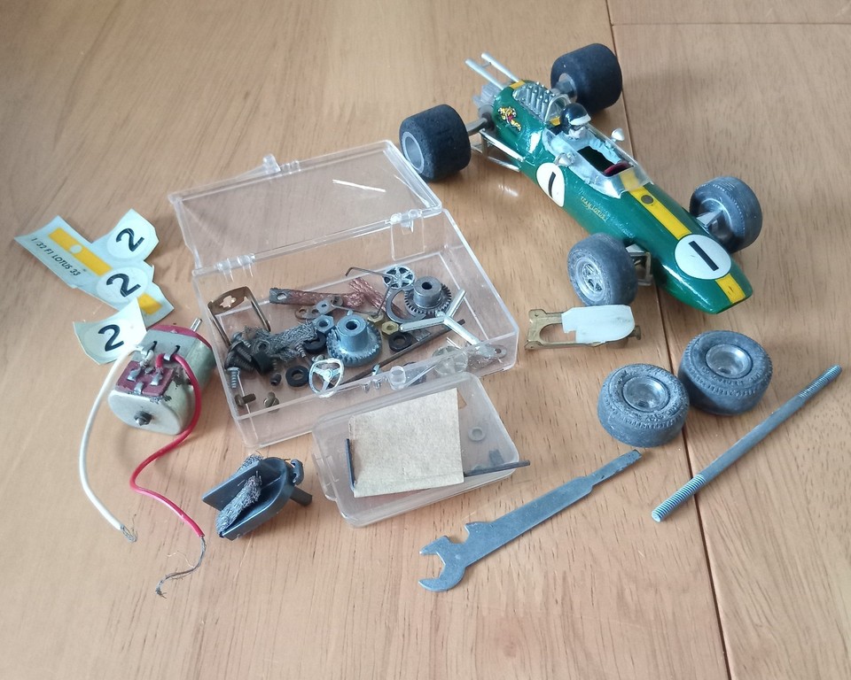 Vintage Monogram Lotus 33 GP Slot Car Boxed - Spares Or Repairs | eBay UK