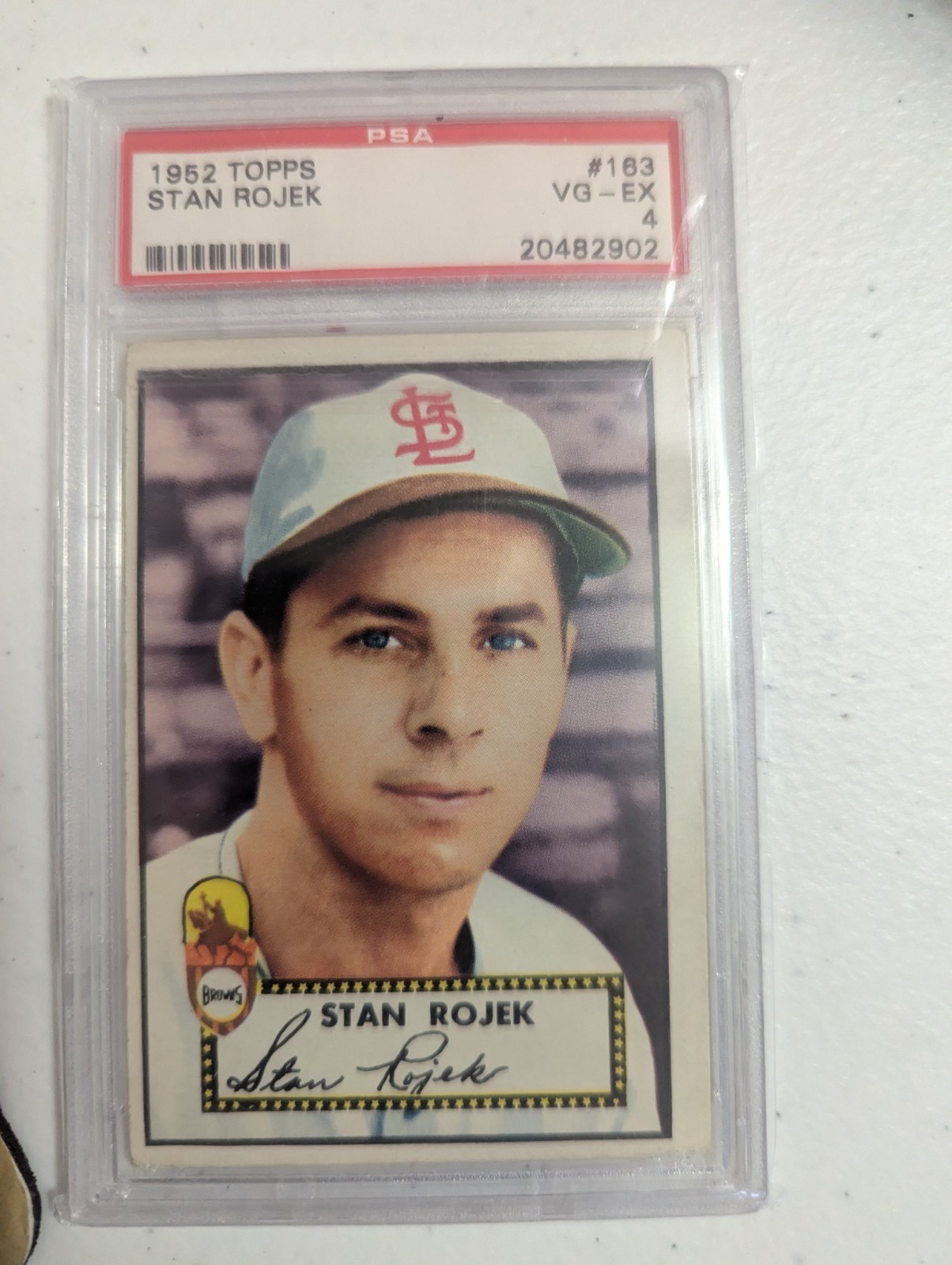 1952 Topps - Stan Rojek #163 White Back for sale online | eBay
