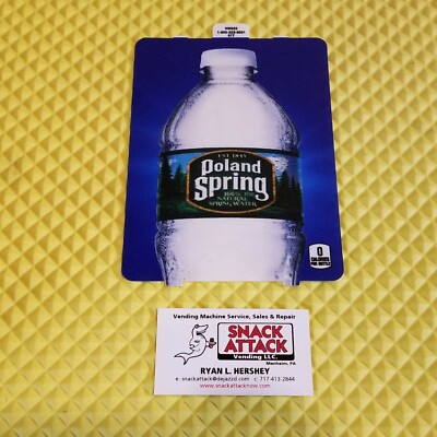 DIXIE NARCO 501E, 276EHVV SODA VENDING MACHINE "POLAND SPRING" BOTTLE ...