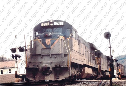 Delaware & Hudson D&H Photo 761 GE U33C Sidney NY 5-6-72 Photo | eBay