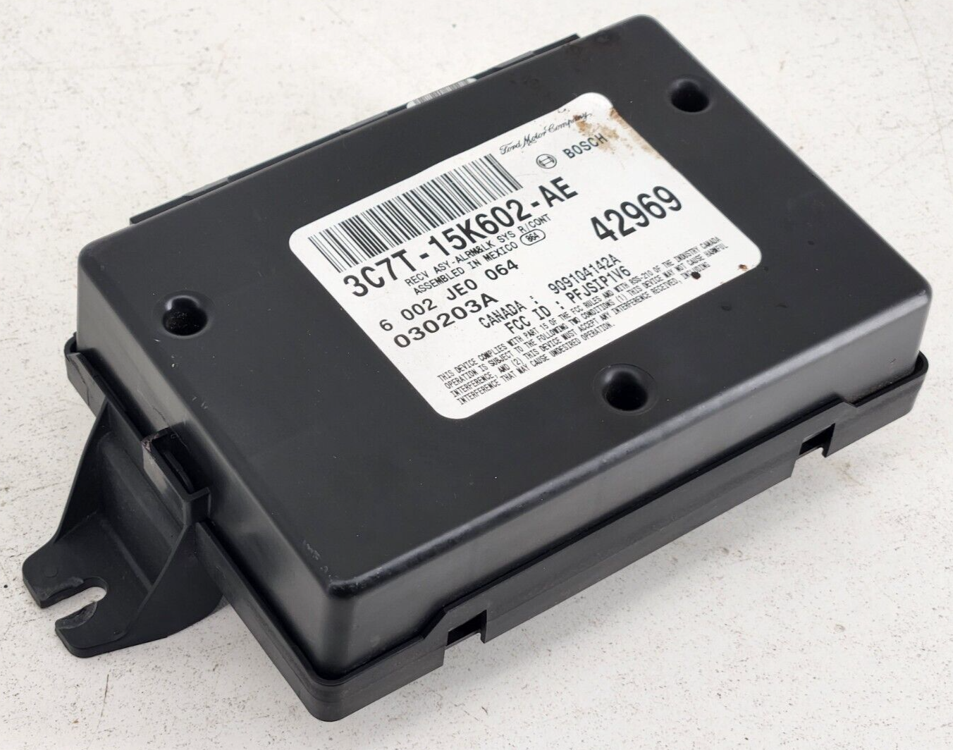 2003 Ford F250 F350 Multifunction Anti-Theft Keyless Module 3C7T-15K602 ...