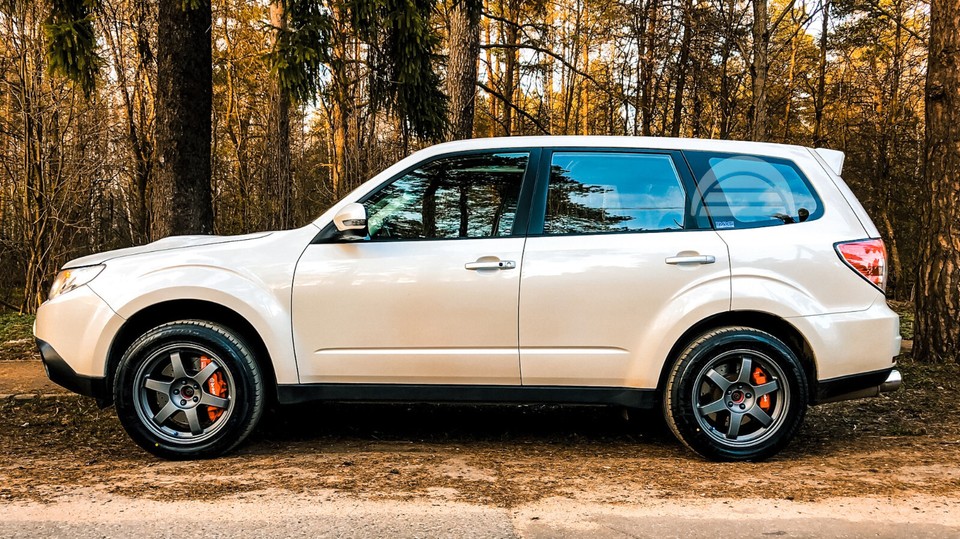 Spoiler Rear for Subaru Forester SH S12 2007 - 2013 STI S-Edition Trunk ...