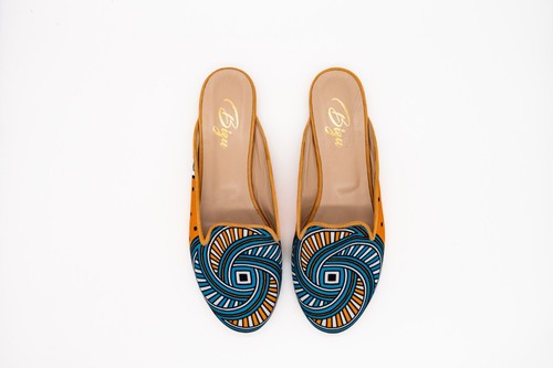 Limited Edition Italian Handcrafted Vortice Mule by Bizu Shoes | eBay