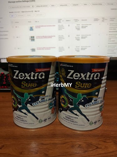 2 X Zextra Sure Milk 400g - Effective for Knee Pain, Back Pain & Bone ...