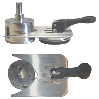 Hole Saw Drill Guide Keep Hole Saws Straight Suction Guide Steel 1/4 ...