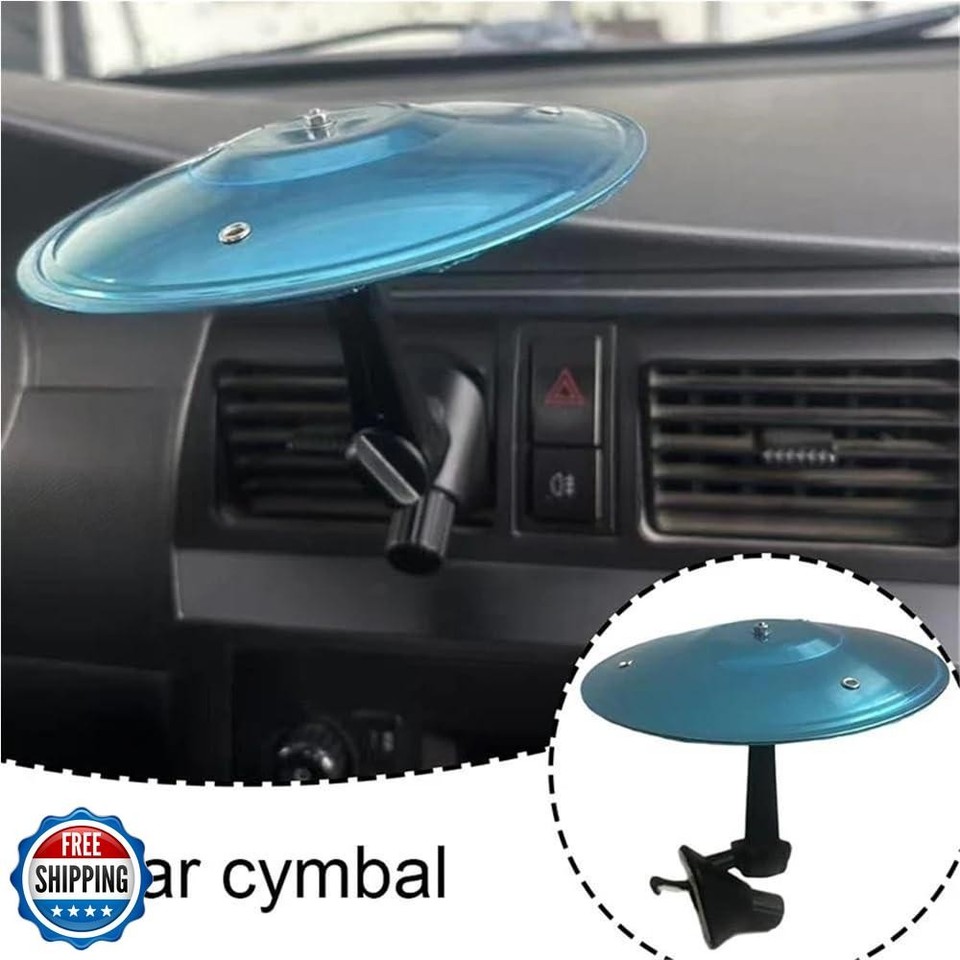 DrvixRex Car decoration: cymbal with hammer for outlet Car Crash Cymbal ...