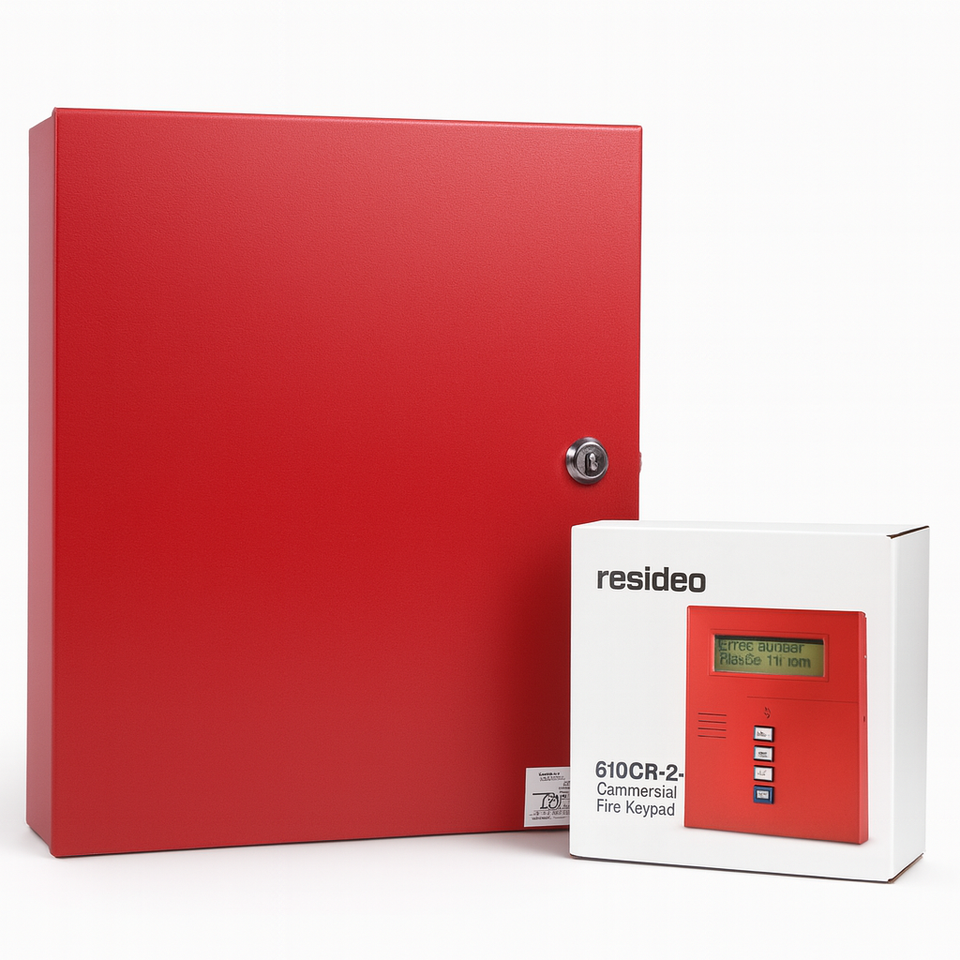 🔴 Honeywell VISTA-128FBPT Panel + 6160CR-2 Fire Keypad – Commercial ...