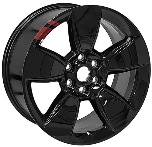 18” Gloss Black Redline 5818 OEM Wheels Chevy Traverse Blazer XT5 ...