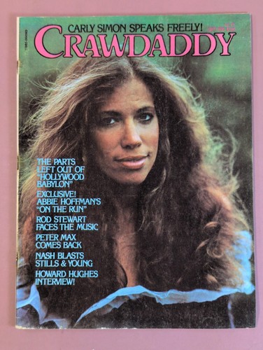 Crawdaddy Magazine September 1976 - Carly Simon, Abbie Hoffman, Rod ...