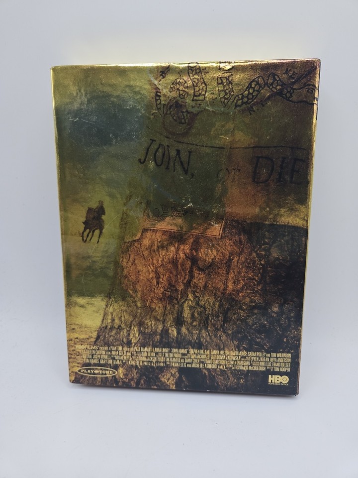 John Adams DVD 3 Disc Set HBO Mini series 2008 Film Paul Giamatti Laura ...