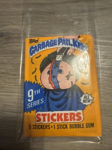 1987 Topps Garbage Pail Kids 9th series Unopened wax pack GPK | eBay