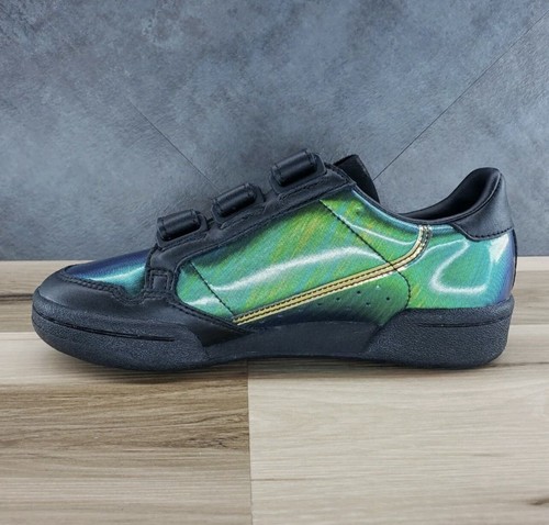 Adidas Continental 80 Women's Green Black Gold EE8738 Size 5 | eBay