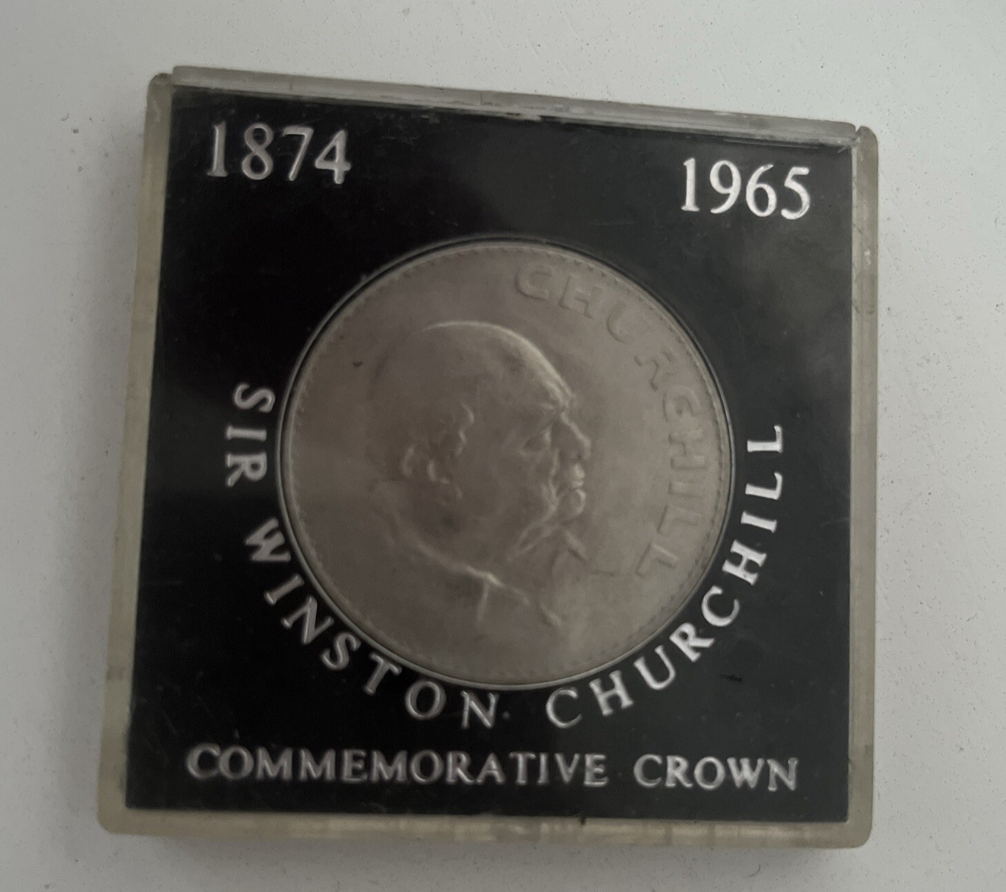 1874 -1965 SIR WINSTON CHURCHILL COMMEMORATIVE CROWN COIN | eBay UK
