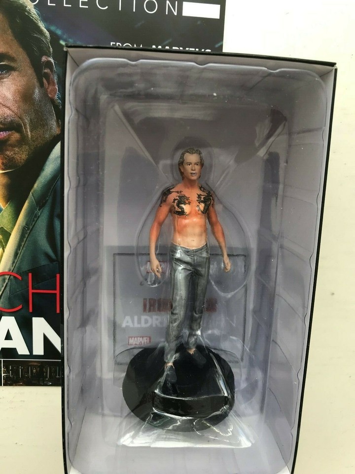 MARVEL MOVIE COLLECTION ISSUE 46 ALDRICH KILLIAN EAGLEMOSS FIGURINE ...