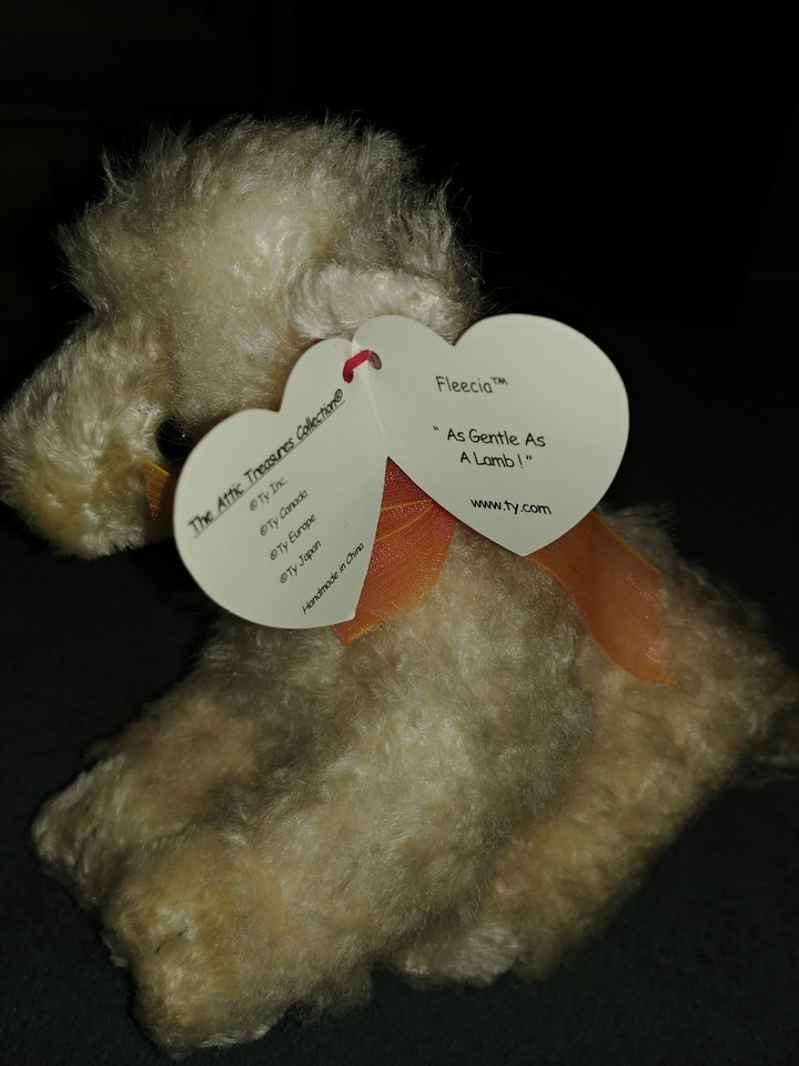 TY Fleecia The Baby Lamb Beanie Baby | eBay