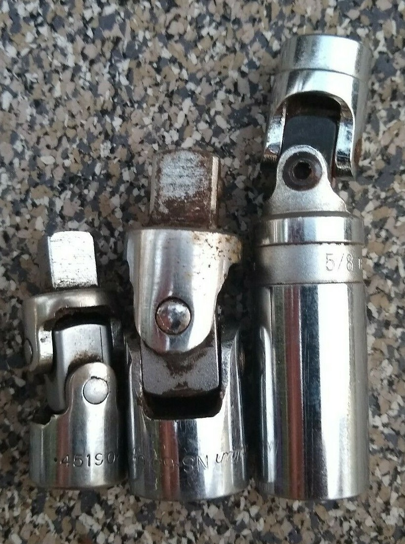 Joint Sockets Universal New Britain, S-K, Truecraft Set of 3, Various ...