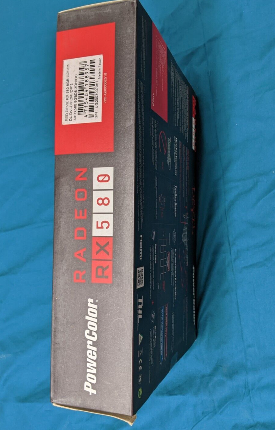 PowerColor Red Devil Radeon RX 580 8gb Gddr5 for sale online | eBay