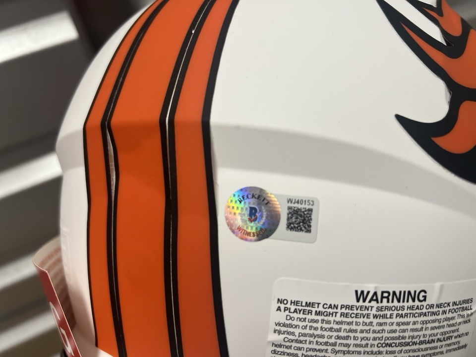 Jake Plummer Full Size Authentic Broncos Helmet | eBay