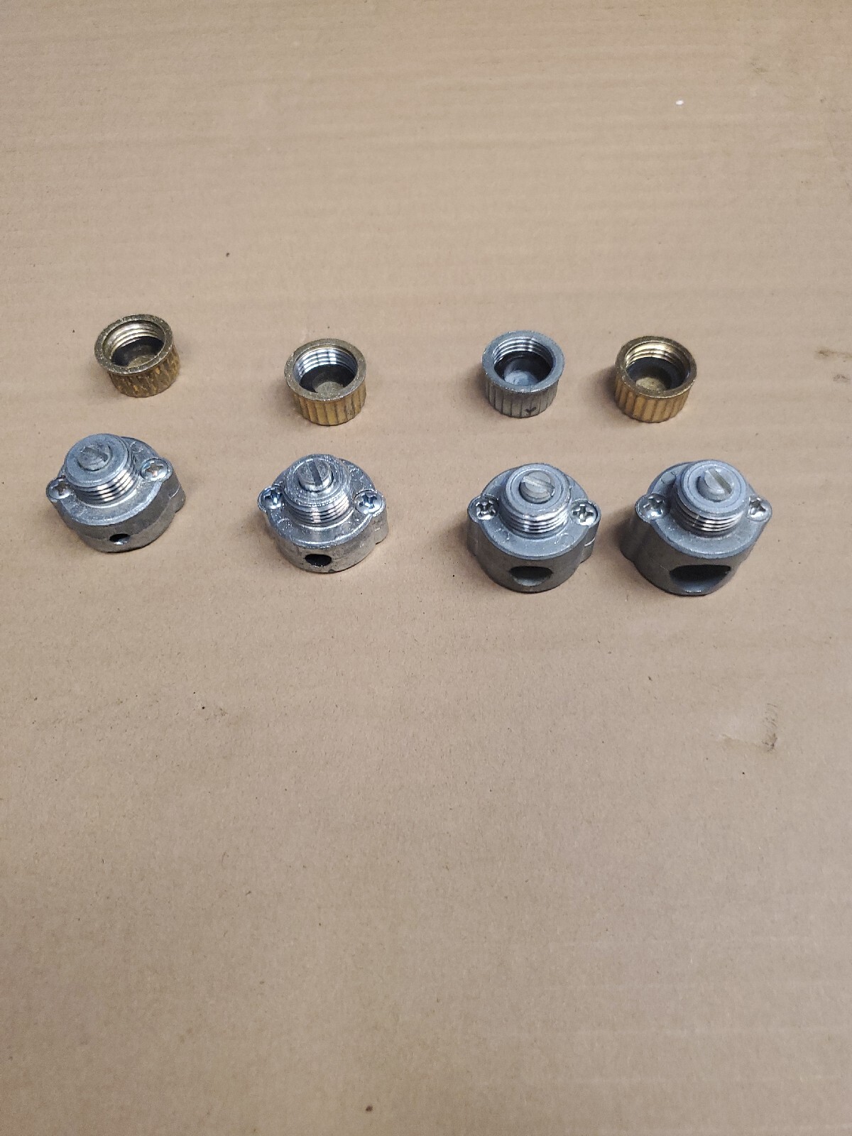 WATSCO LINE TAP VALVE LOT OF 4. 3/16" 1/4" 3/8" 1/2" air conditioning ...