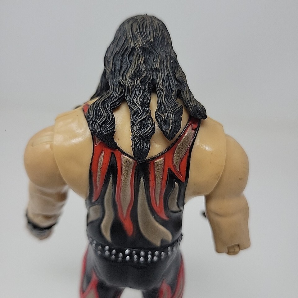 WWE WWF 2001 Kane Jakks Pacific R3 RAW Flame Suit figure Titan Tron ...