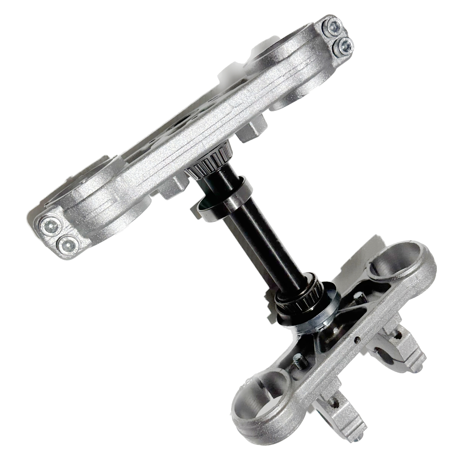 Heavy Duty Fork Triple Tree Clamps Stem Bar Riser 125cc 140cc PIT PRO ...