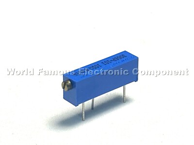 4pcs - TRIMPOT 3006P 100R / 100ohm 15-Turns Multiturn Potentiometer ...
