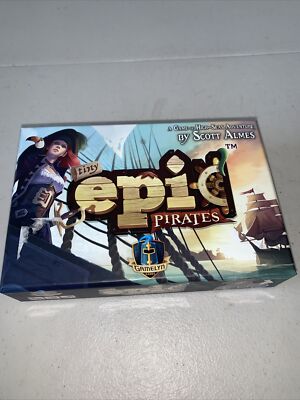 Tiny Epic Pirates Micro Board Game Gamelyn Games TEP Mini Card Crew ...