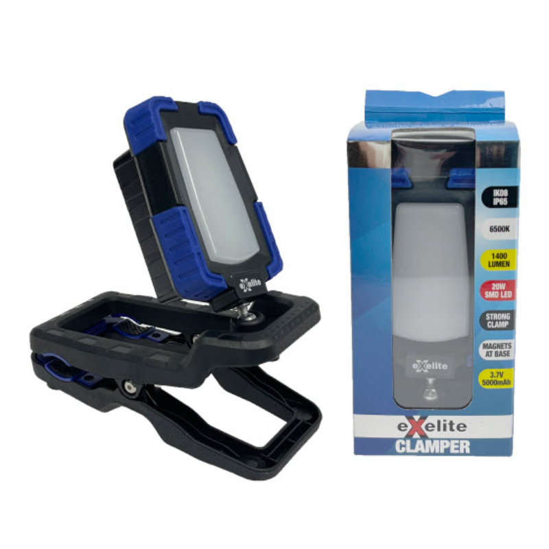 Exelite Clamp And Magnet Worklight CLAMPER | eBay
