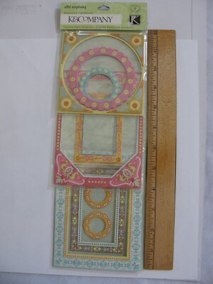 K&Company Chipboard WILD RASPBERRY Frames Multi Pack NOS | eBay