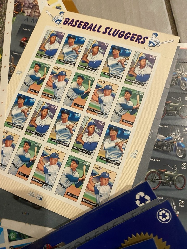 Huge Lot Of USPS STAMP SHEETS TOTALING 470 Dollars In Stamps . | eBay